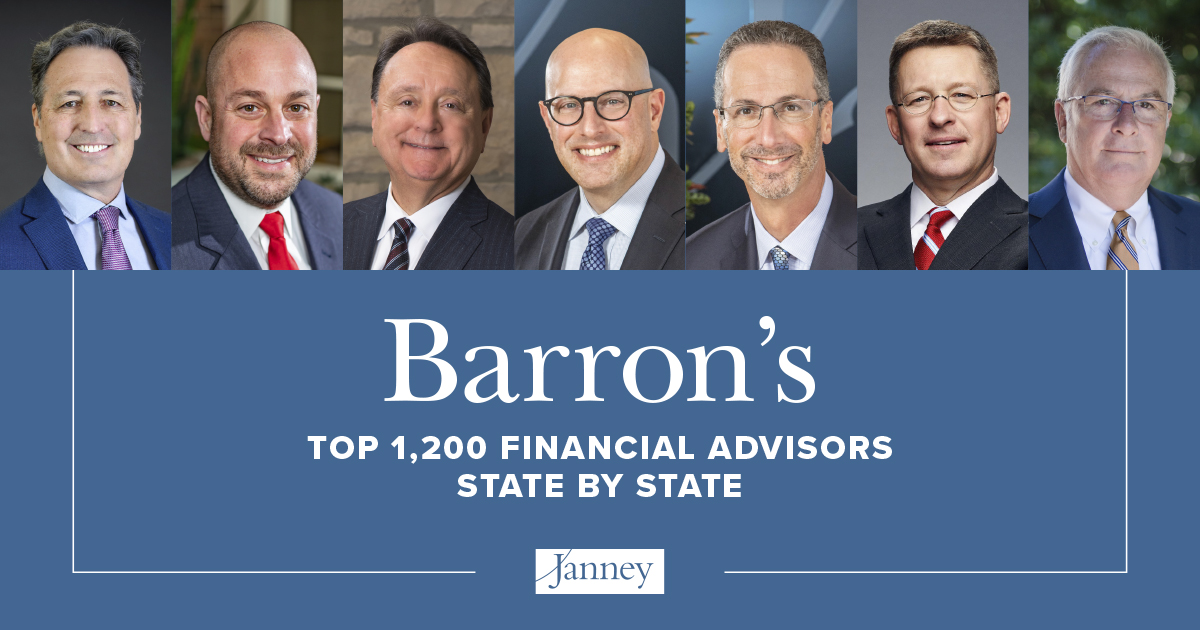 Seven Janney Financial Advisors Named Barron’s Top 1,200 State by State Advisors