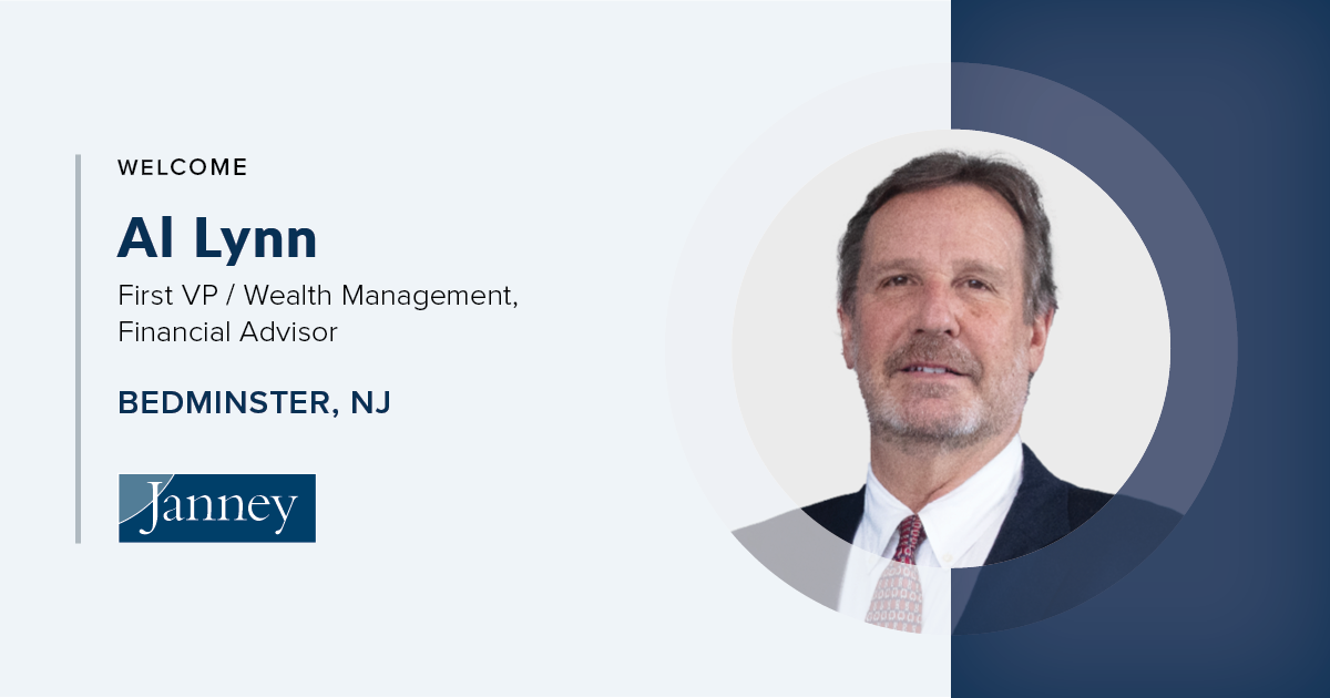 Financial Advisor Al Lynn Joins Janney in Bedminster, New Jersey