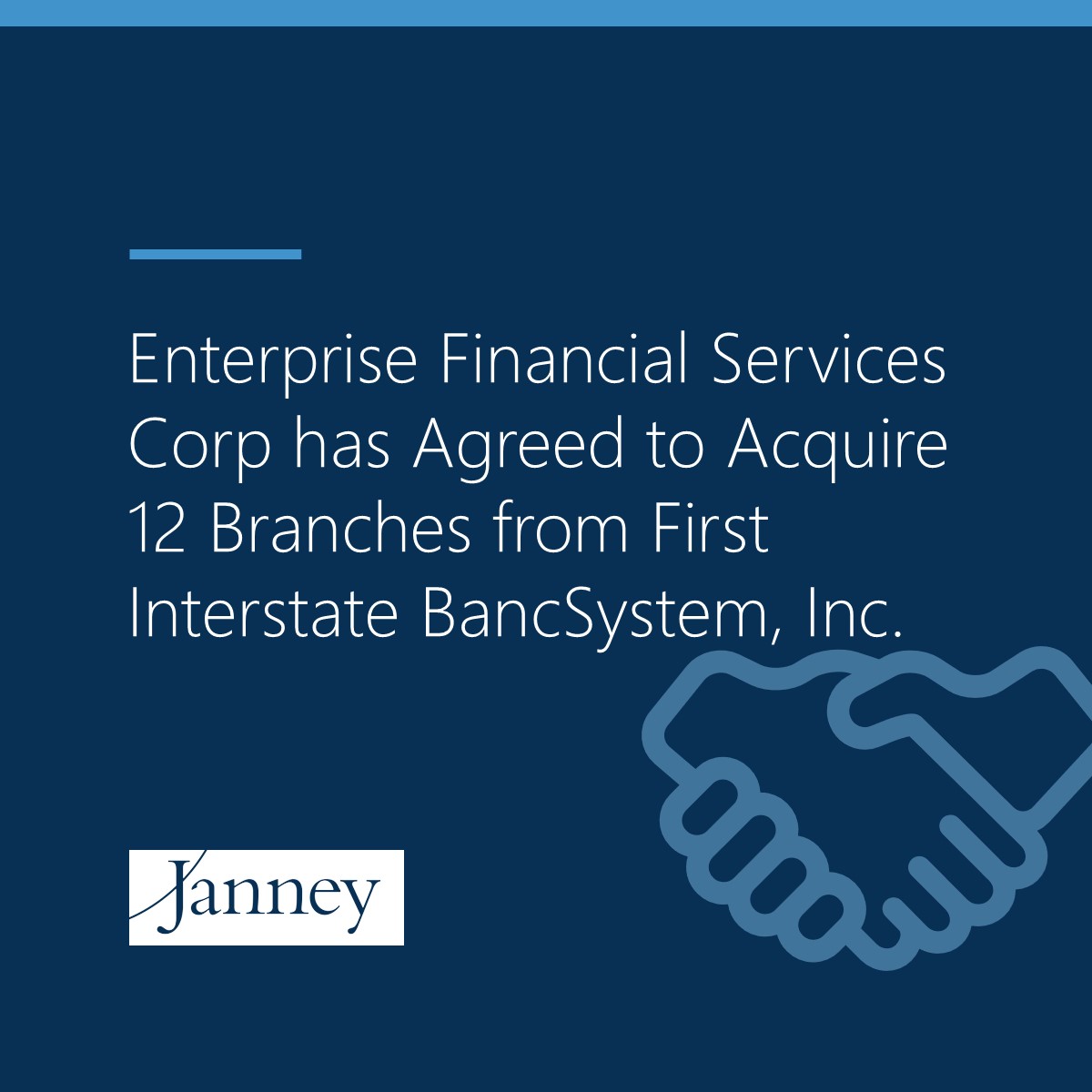 Enterprise Financial Services Corp has Agreed to Acquire 12 Branches ...